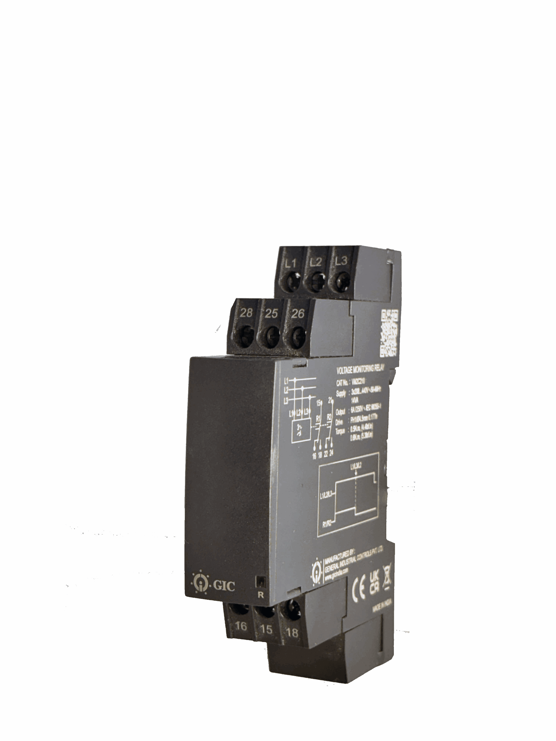Voltage Monitoring Relay for Over & Under Voltage Protection | GIC India